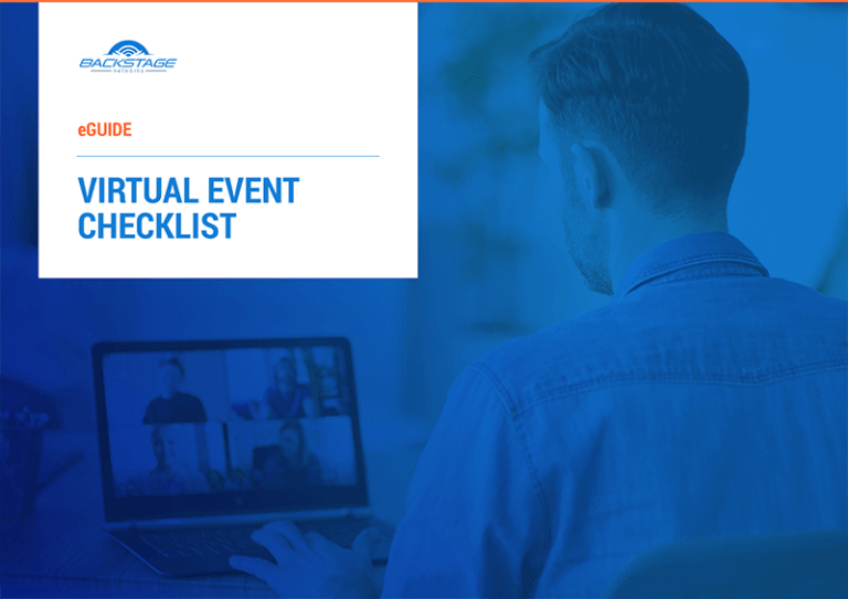 Virtual Event Checklist - Backstage Networks
